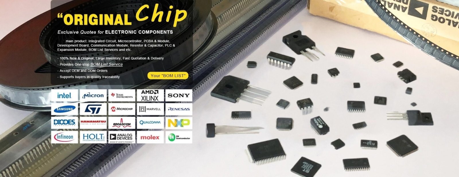 TF-Elec.com | Electronic Components and IC Chips Distributors.